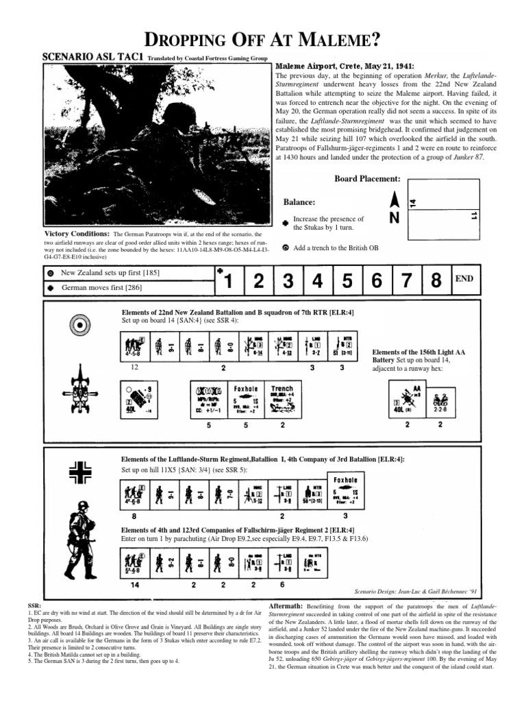 tactiques scenarios.pdf | Airborne Forces | Military