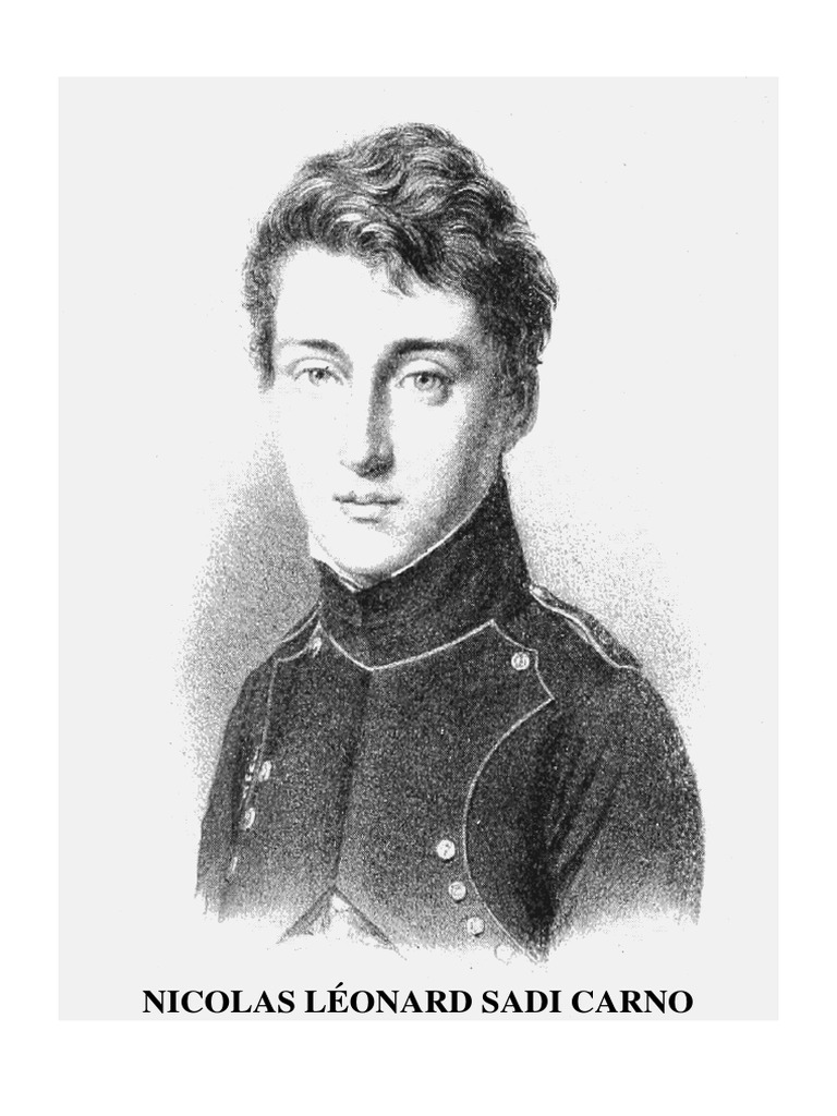 NICOLAS LÉONARD SADI CARNOT - copia.pdf | Termodinámica | Física Matemática