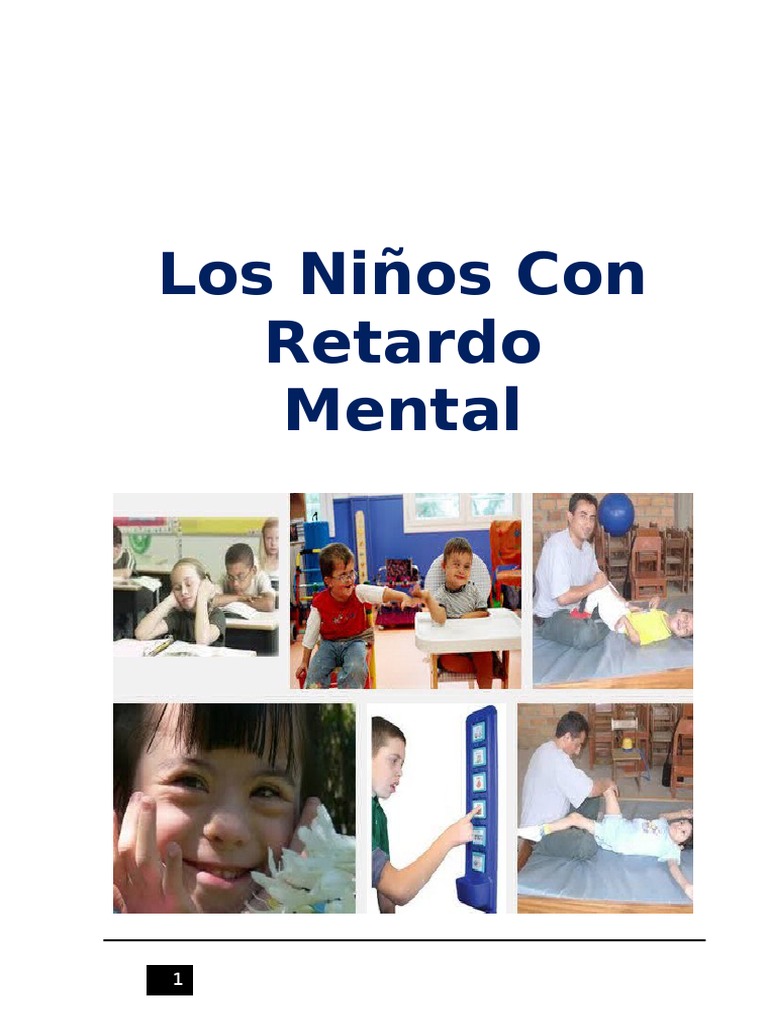 Retardo Mental | PDF | Discapacidad intelectual | Cociente de inteligencia