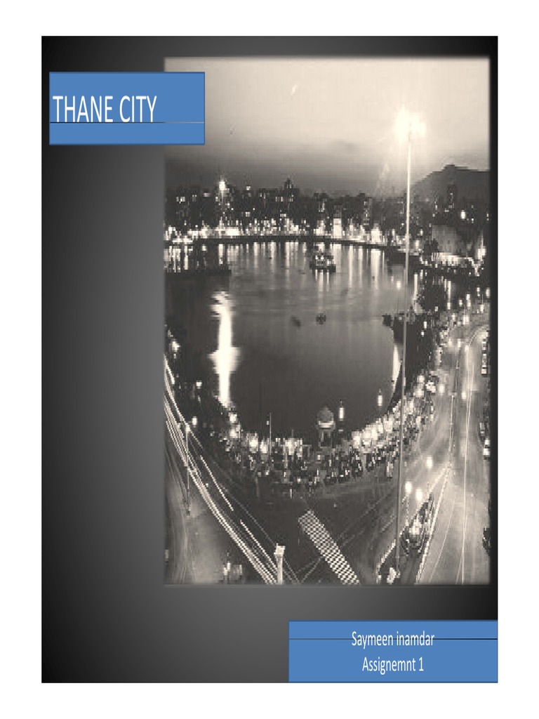 Study of Thane City | PDF | Mumbai | Transport