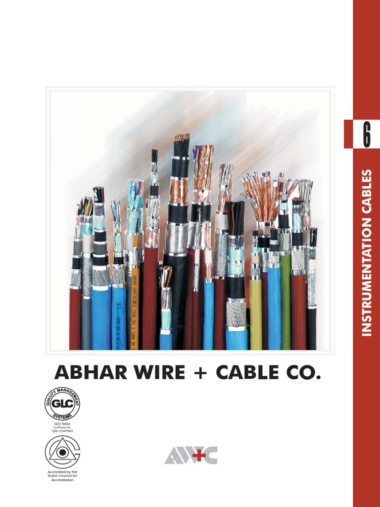 06 Instrumentation Cables | PDF | Wire | Electrical Resistance And ...