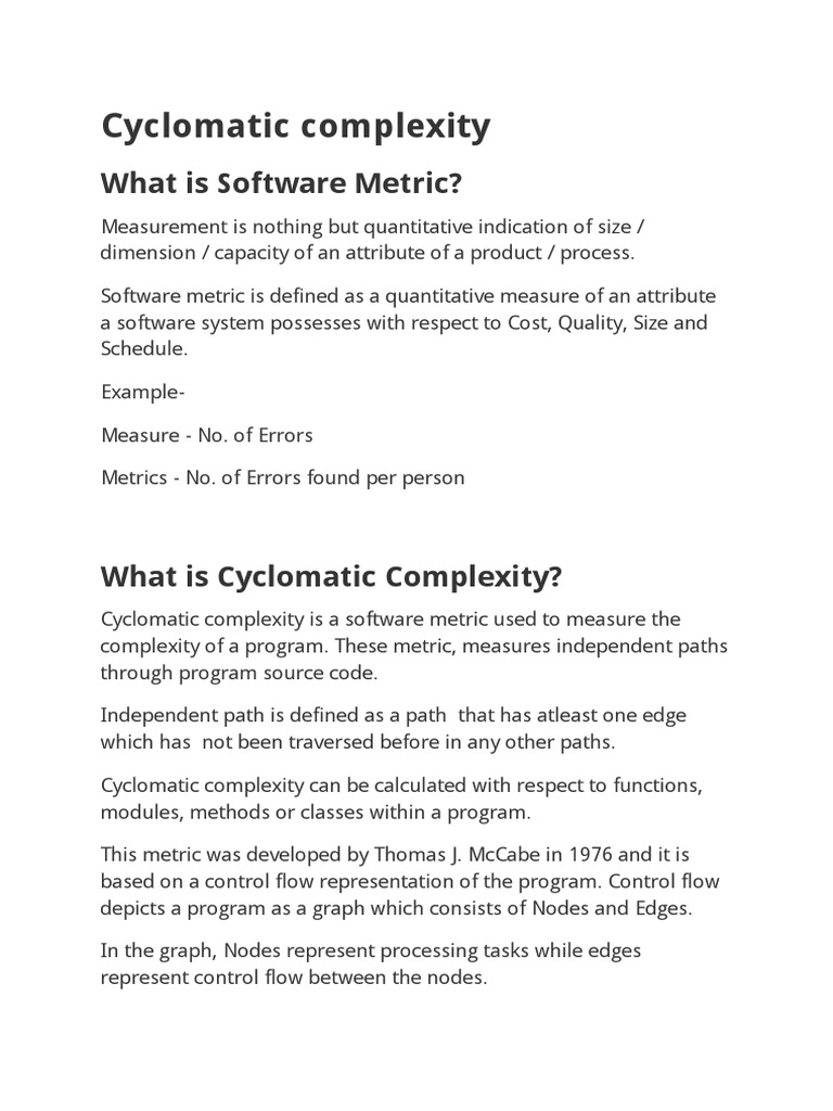 Cyclomatic Complexity Guru99 | PDF | Computer Programming | Theoretical Computer Science