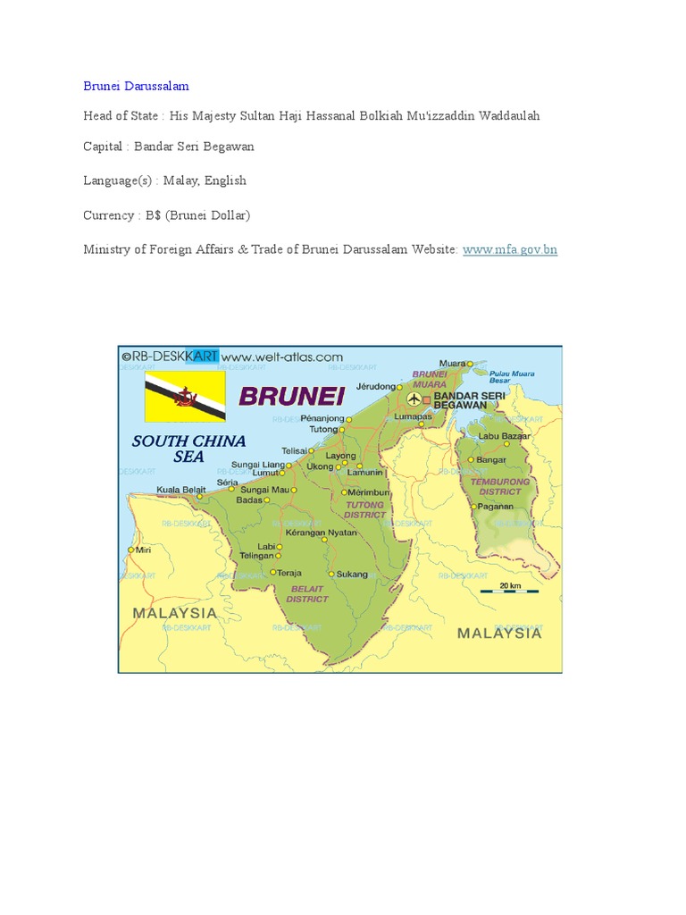 Brunei Darussalam: WWW - Mfa.gov - BN | PDF | Association Of Southeast ...