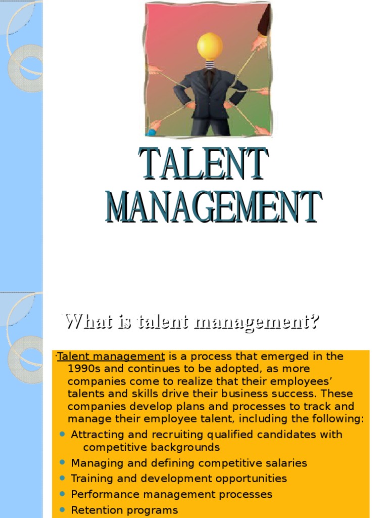 Talent Management (HR Project) | PDF | Talent Management | Employee ...