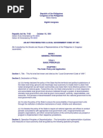 IRR of Local Government Code of 1991, As Amended | PDF | Local ...