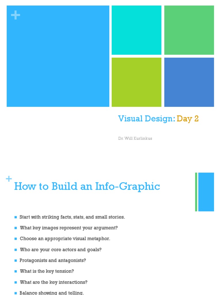 Visual Design:: Dr. Will Kurlinkus | PDF