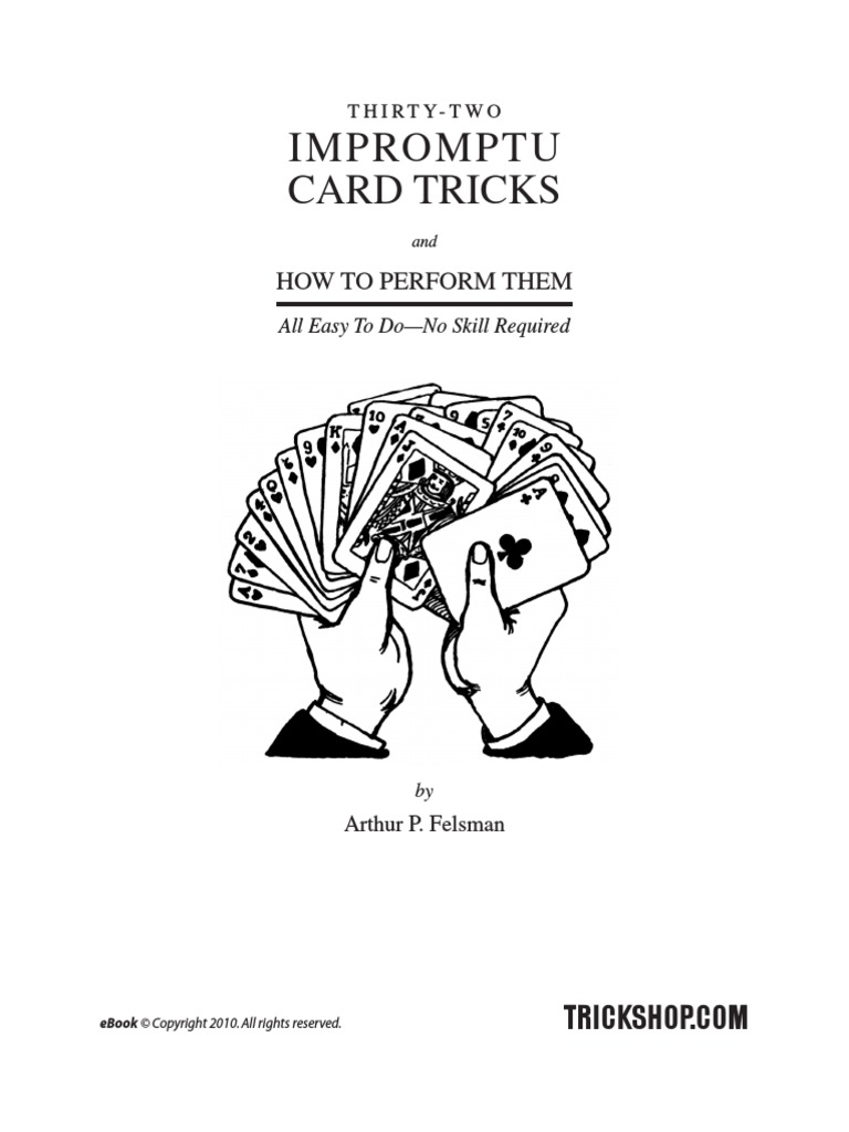 32 Card Tricks | PDF