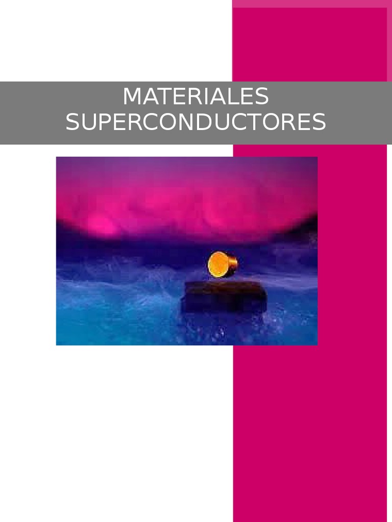 Materiales superconductores | Superconductividad | Electrón