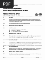 Aashto M147-17 (2021) | PDF | Construction Aggregate | Gravel