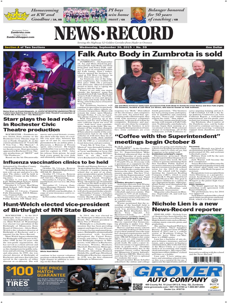 Starr Stars in "Catch Me If You Can" | PDF | Touchdown | Tulip