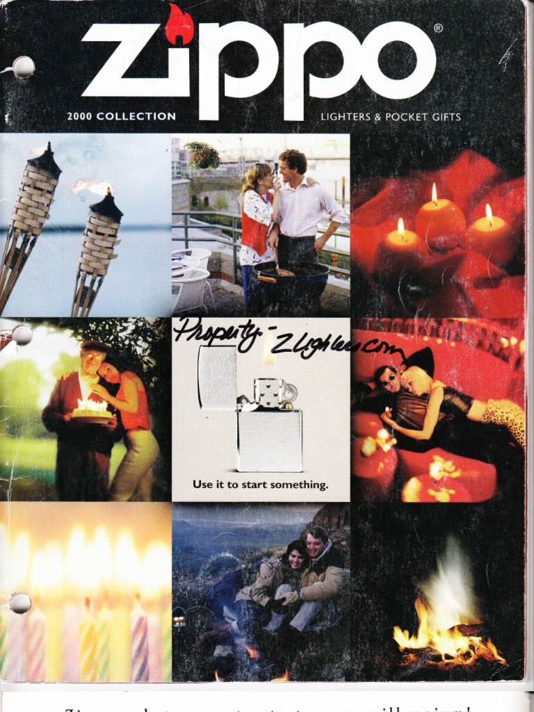 2000 Zippo Lighter Catalog | PDF | Sports | Leisure