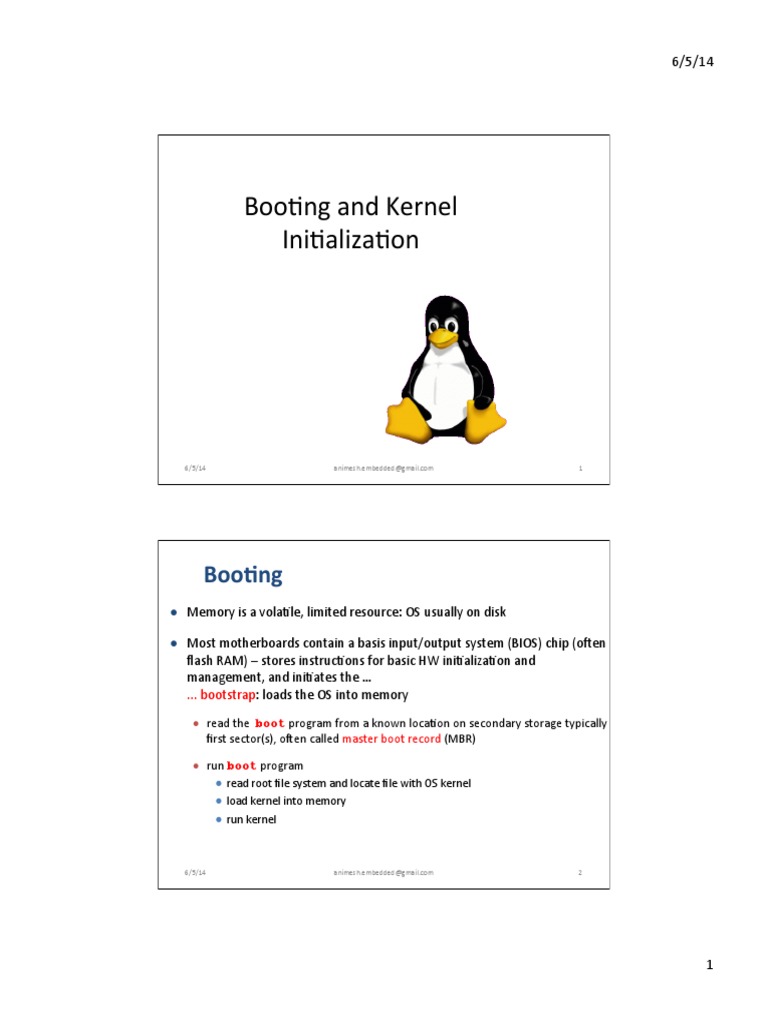 Session 4 Bootsyscall | PDF | Booting | Kernel (Operating System)