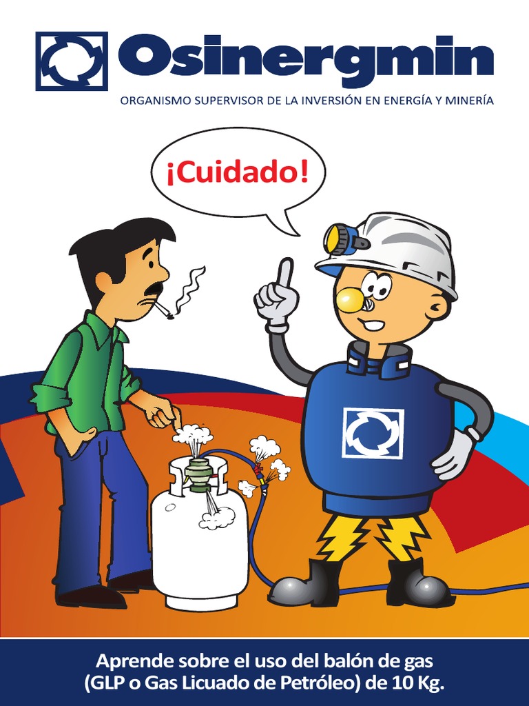 Uso seguro del balón de gas GLP | PDF | Estufa de cocina | Science