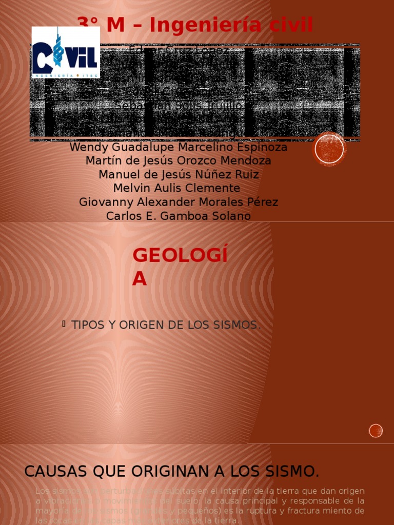 Exposicion de Sismos | PDF | Temblores | Geofísica