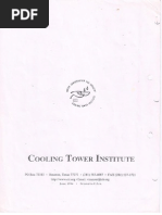 Cooling Tower Performance Curves Cooling Tower Institute Cti | PDF ...