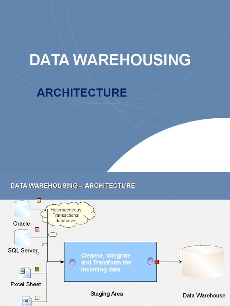 Datawarehousing Architecture | PDF | Data Warehouse | Data Management