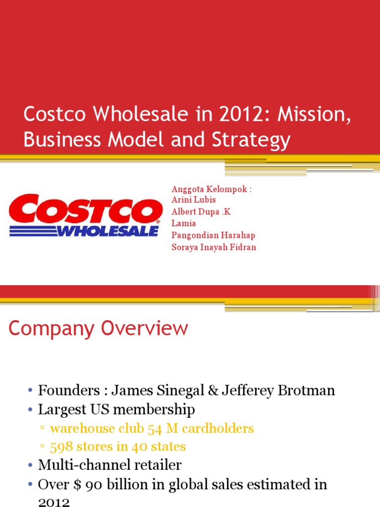 Costco Wholesale in 2012 | PDF | Costco | Distribution (Business)
