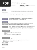 No David Lesson Plan | PDF | Educational Assessment | Lesson Plan