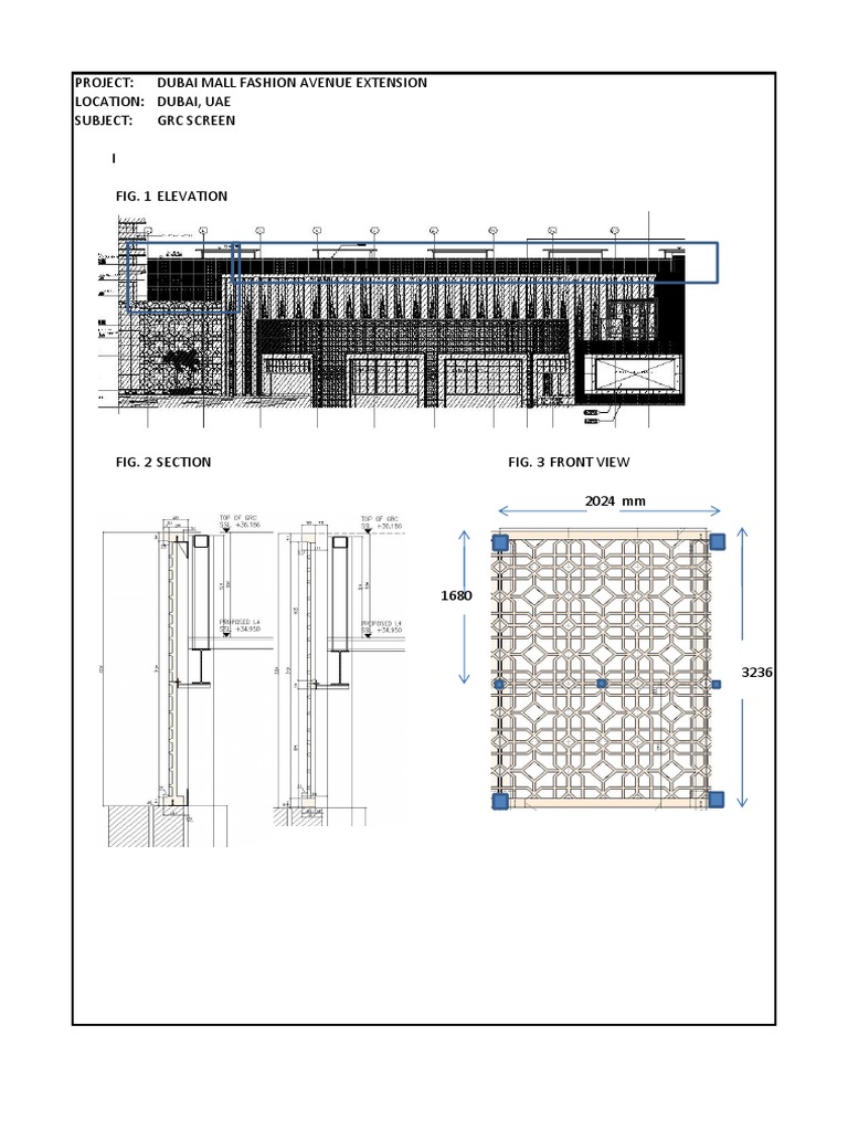 Parapet Screen | PDF