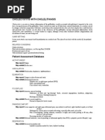 Nursing Care Plans: Cholecystitis Cholelithiasis | PDF | Gallbladder ...