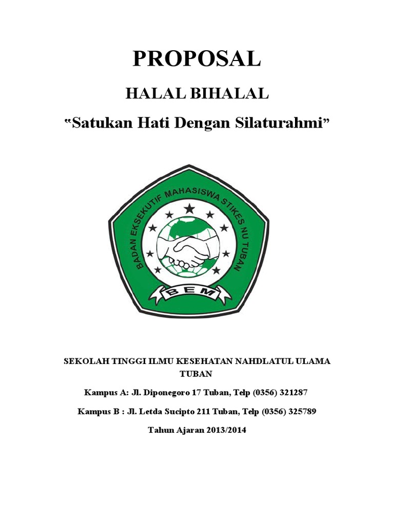 Proposal Halal Bihalal 2 | PDF