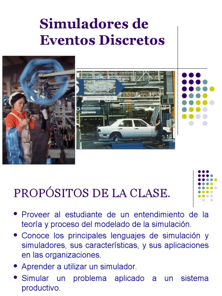 Introducción a Simuladores de Eventos Discretos | PDF | Simulación ...