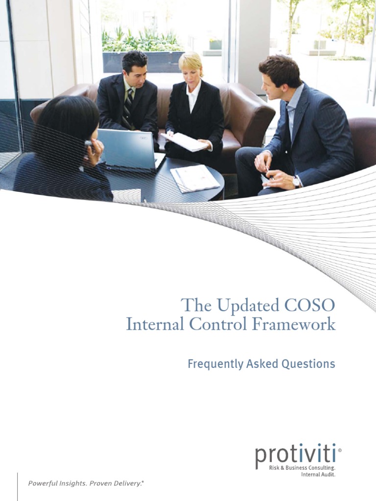 Internal Control Framework | PDF | Evaluation | Risk