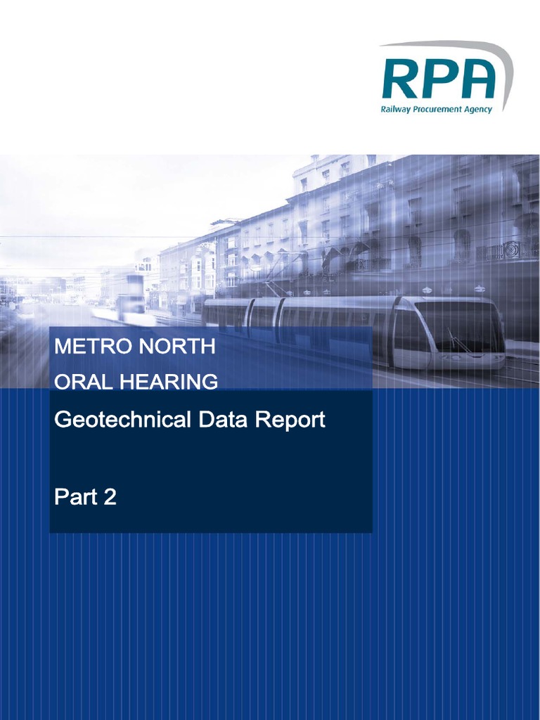 Geotechnical Data Report Part 2 | PDF