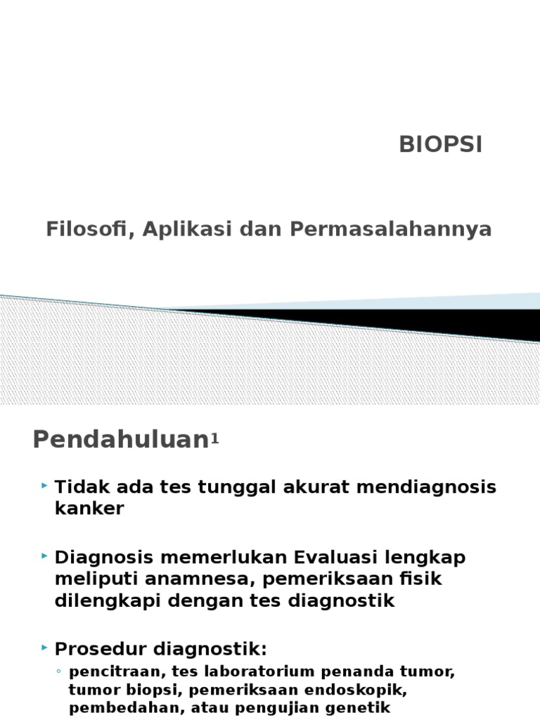 Biopsi | PDF | Sains & Matematika
