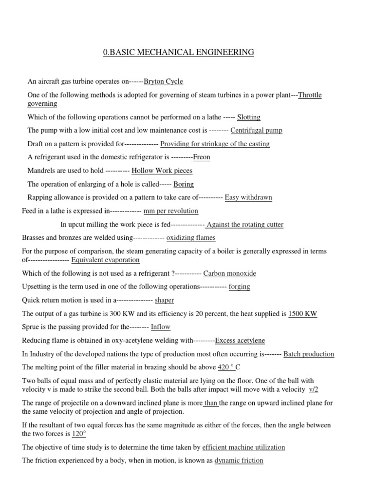 Mechanical Engineer's Short Notes | PDF | Bending | Beam (Structure)