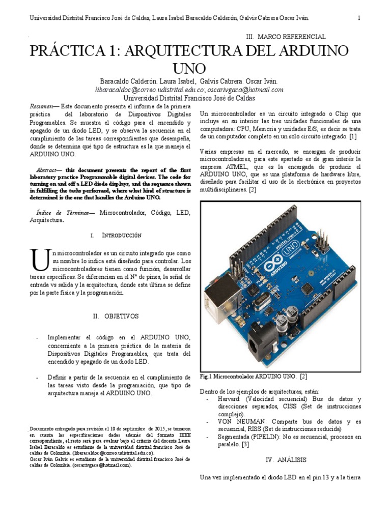 1 - Laboratorio-Dispositivos Digitales Programables | PDF | Arduino | Microcontrolador