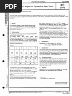 Din 58405-1-1972 | PDF | Gear | Dimension