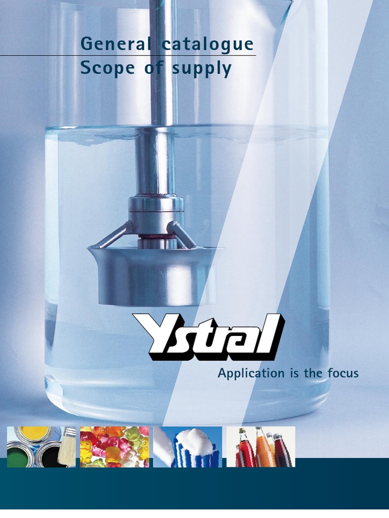 Ystral Mixing Tech. Cataloue | PDF | Paint | Suspension (Chemistry)