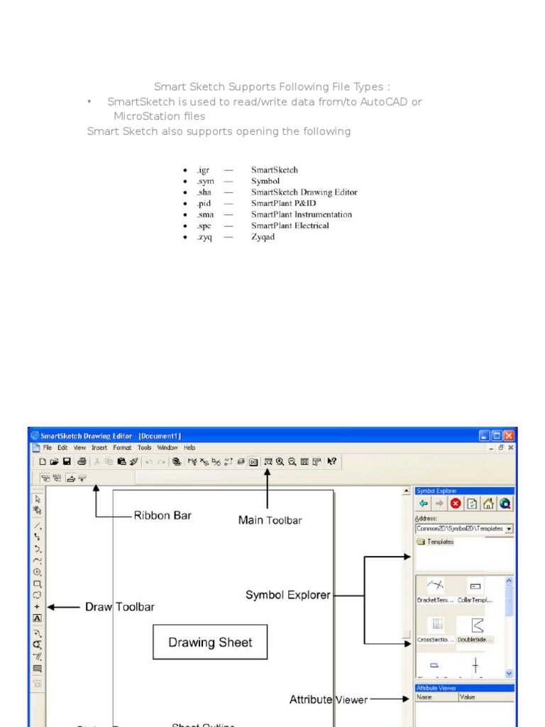 SmartSketch Drawing and Layer Management | PDF | Angle | Diameter