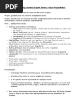 Final Exam Review Packet - SPANISH 1 (Compiled Version) | PDF ...