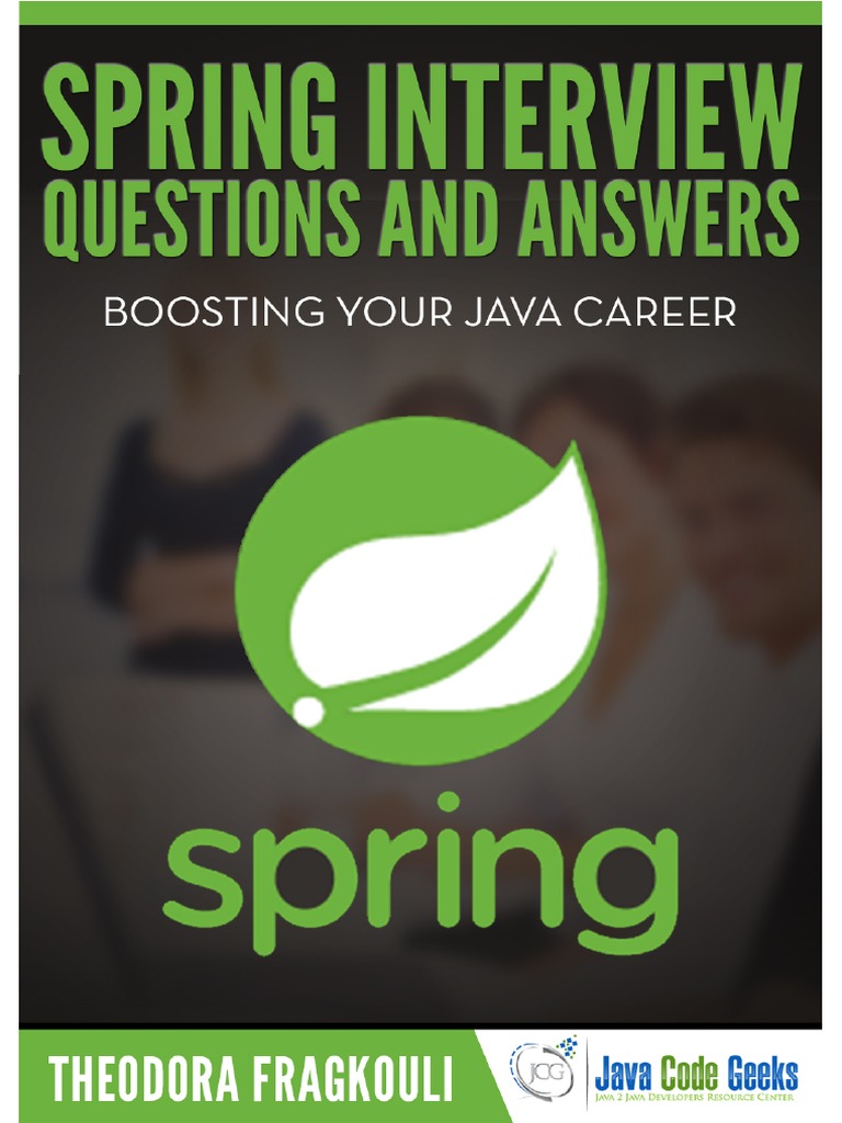 Spring Interview Questions Pdf Spring Framework Model View Controller