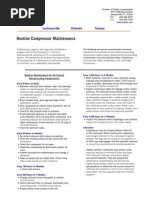 Chiller Maintenance Checklist | PDF | Electromechanical Engineering ...