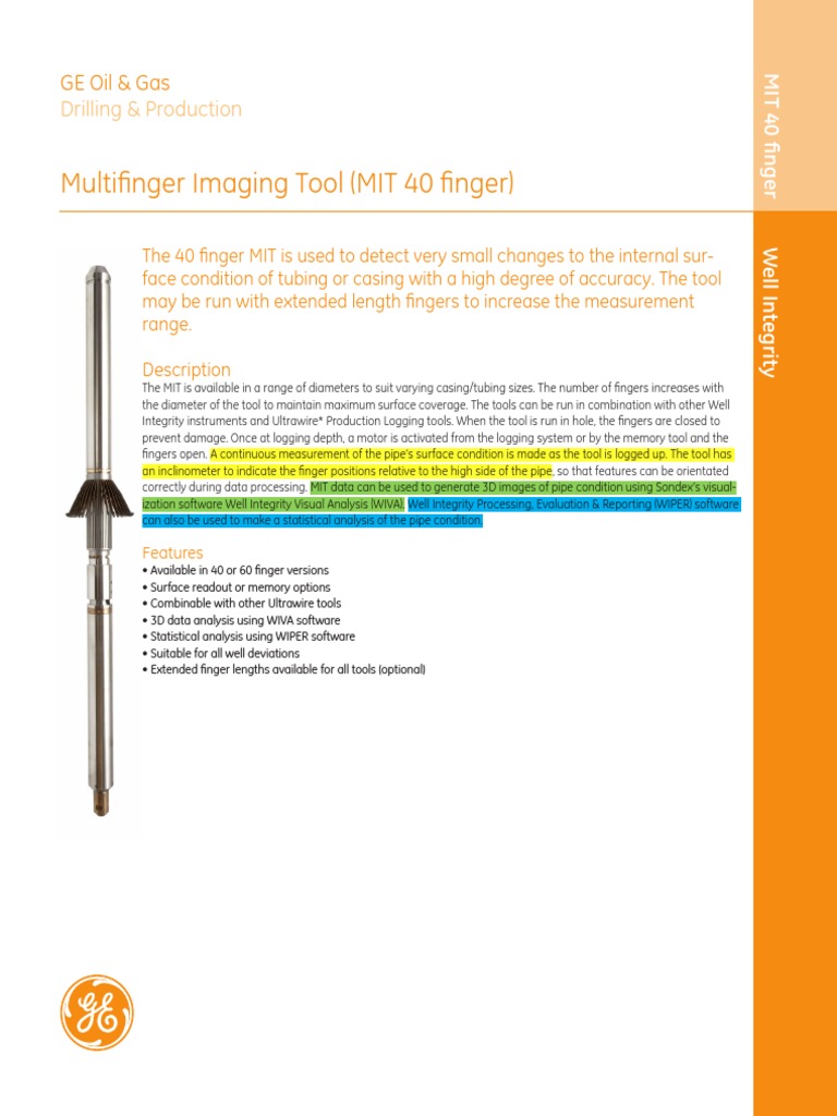 Multifinger Image Tools - GE Energy | PDF