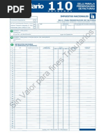 Formulario 250 | PDF | Finanzas (general) | Business