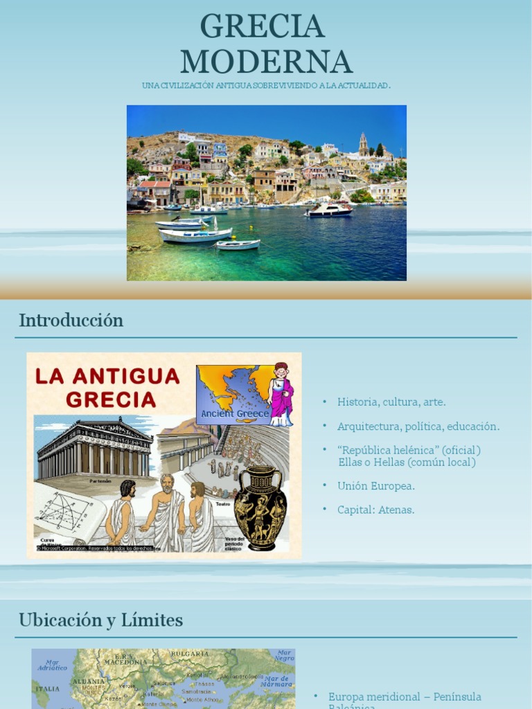 Grecia Moderna - Actual | PDF | Grecia | Democracia