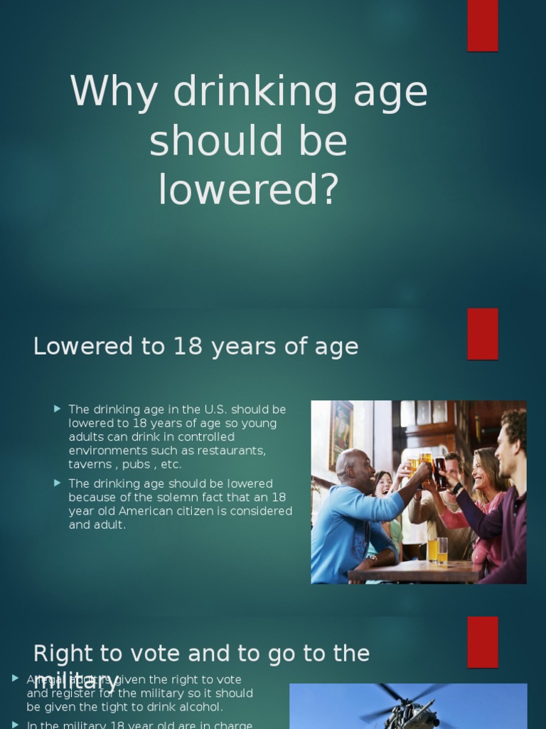Lowering the Drinking Age to 18 | PDF | Lifestyle