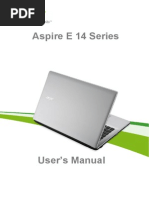 Acer Aspire 7 User Manual | PDF | Bluetooth | Wireless Lan