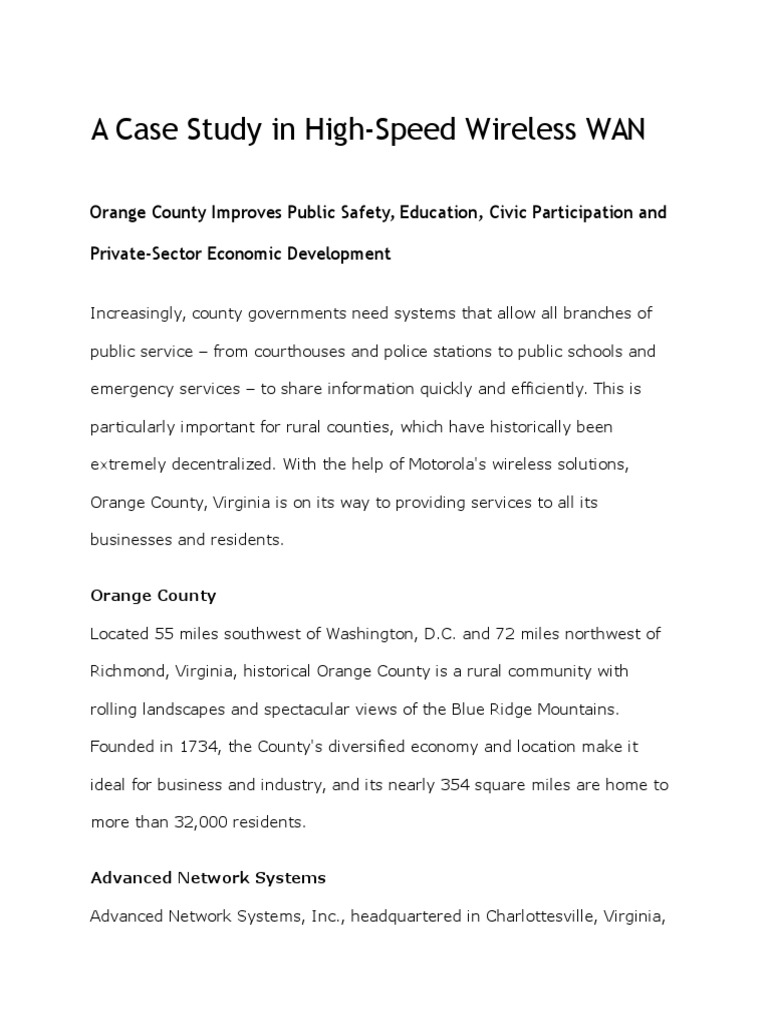 Net Prog Case Study | PDF | Internet Access | Voice Over Ip
