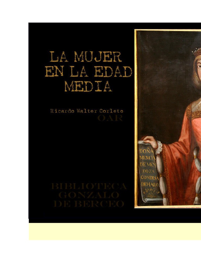 La Mujer en La Edad Media | PDF | Edades medias | Mujer