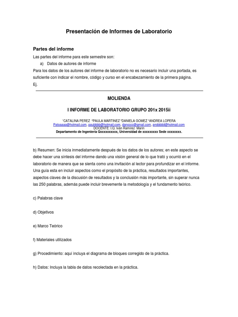 Normas Apa Informe Laboratorios Laboratorios Razonamiento Inductivo