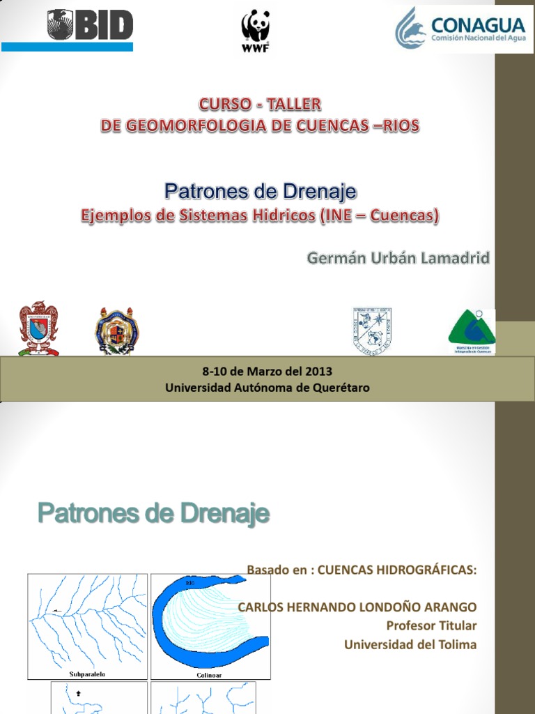 Patron de Drenaje | PDF | Roca (geología) | Río