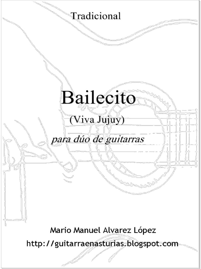 Bailecito Tradicional Argentino para Guitarra | PDF