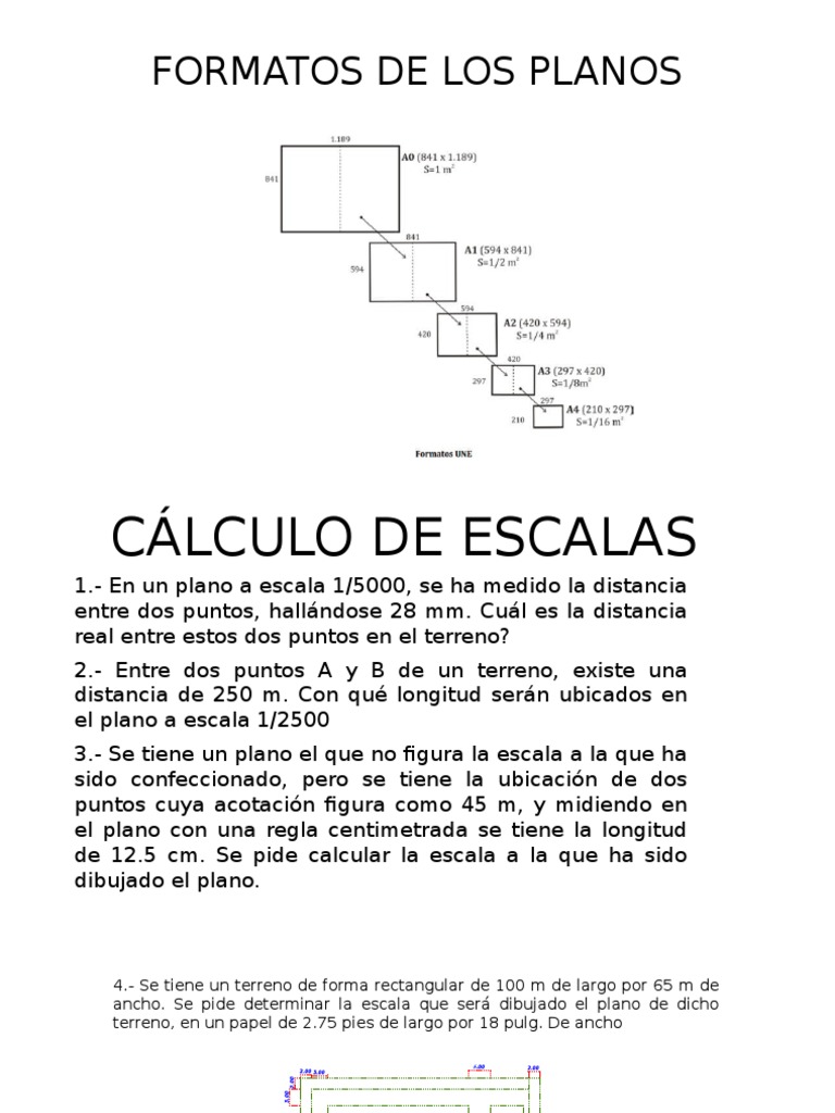 Cálculo de Escalas | PDF