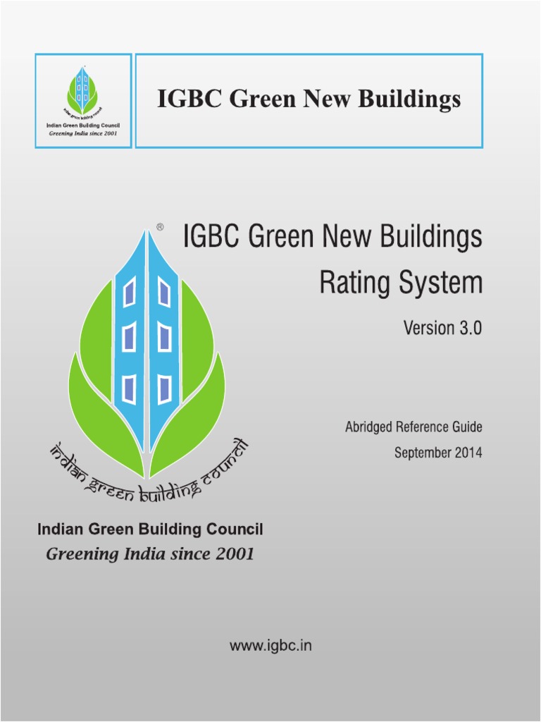 IGBC Green New Buildings Rating System (Version 3.0) | Download Free ...