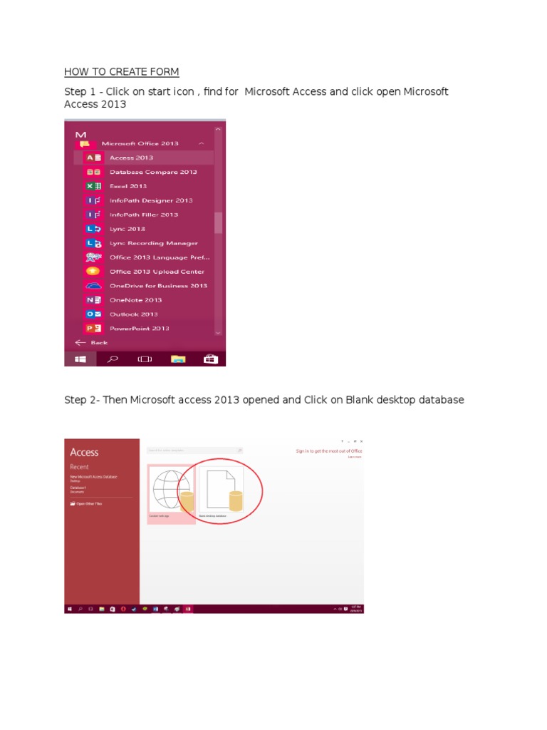 How To Create Form PDF
